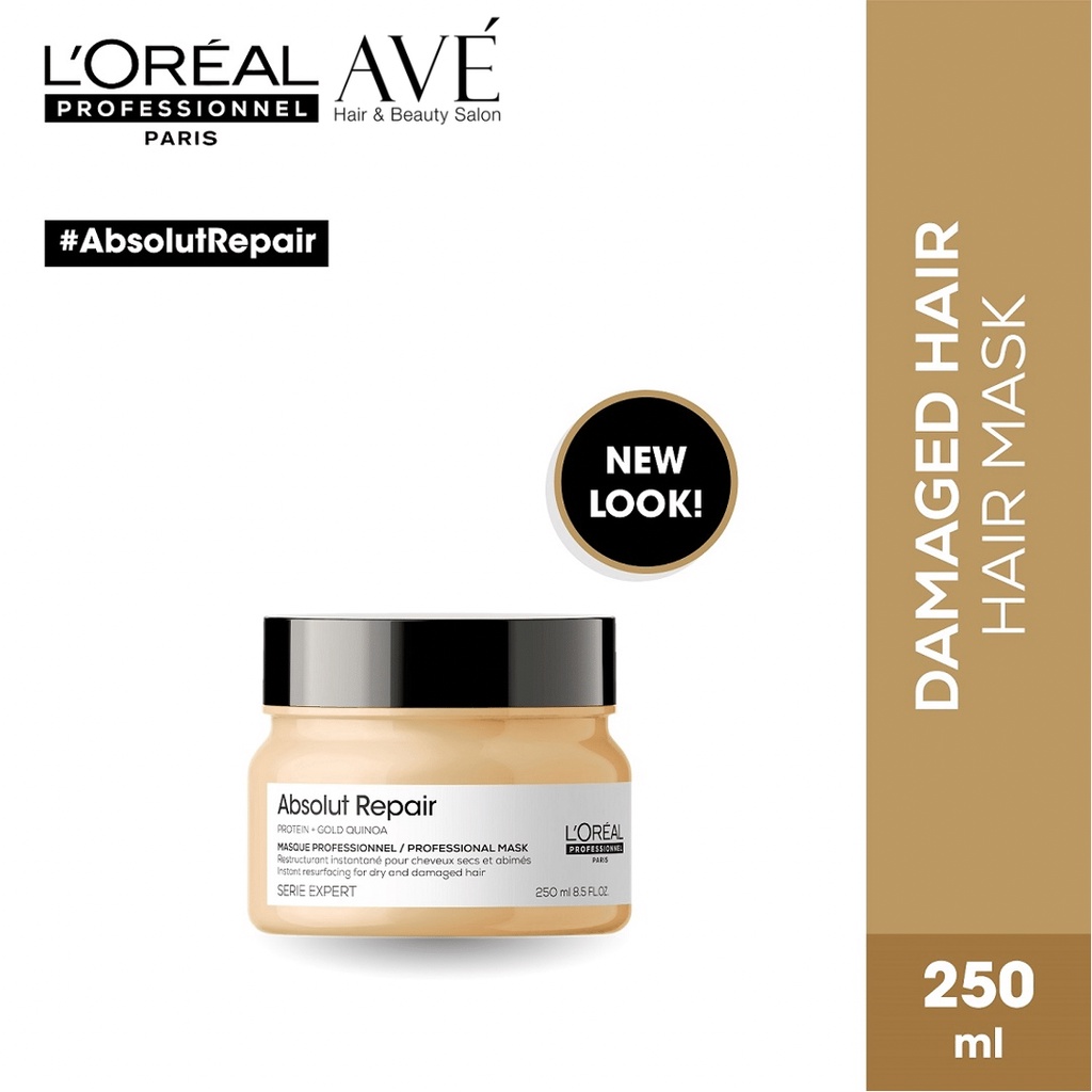 Jual Loreal Absolute Repair Masque 250 Ml | Shopee Indonesia