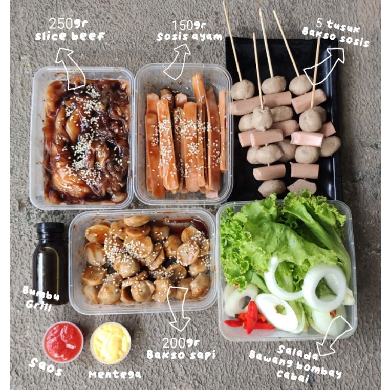 Jual Basic paket grill bbq | Shopee Indonesia