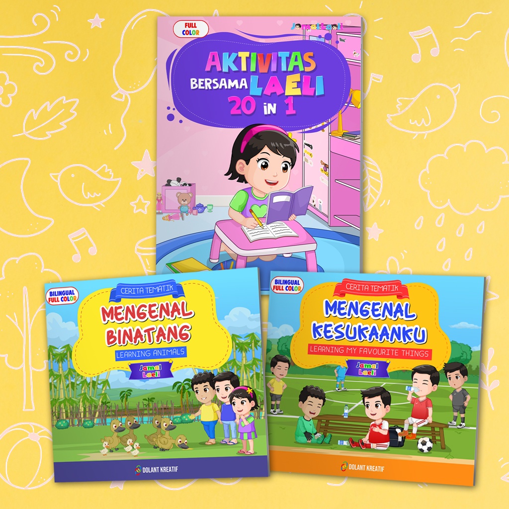 Jual Paket Jamal Laeli Series Ceria 1 - Buku Jamal Laeli | Shopee Indonesia