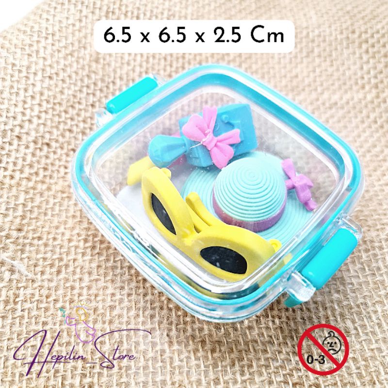 Jual Penghapus 3D FASHION Series 1 Kotak / Penghapus 3 Dimensi Kastil ...