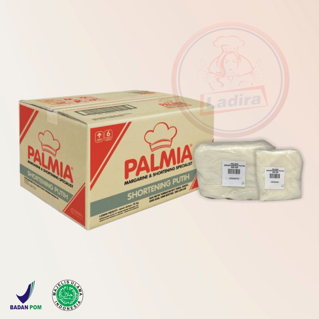 Jual PALMIA SHORTENING PUTIH 250 GR bahan kue dan roti bahan baking ...