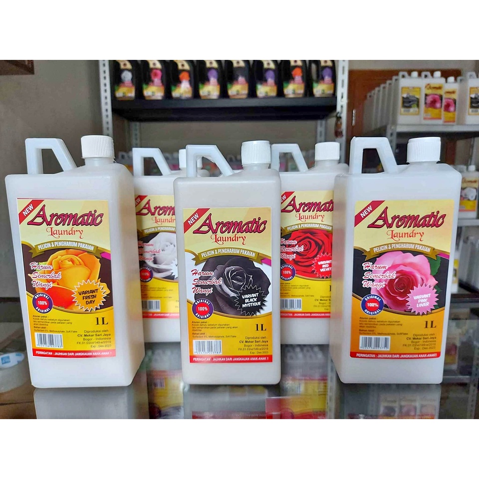 Jual Pewangi Pakaian Pelicin Setrika Pengharum Baju Aromatic Laundry ...