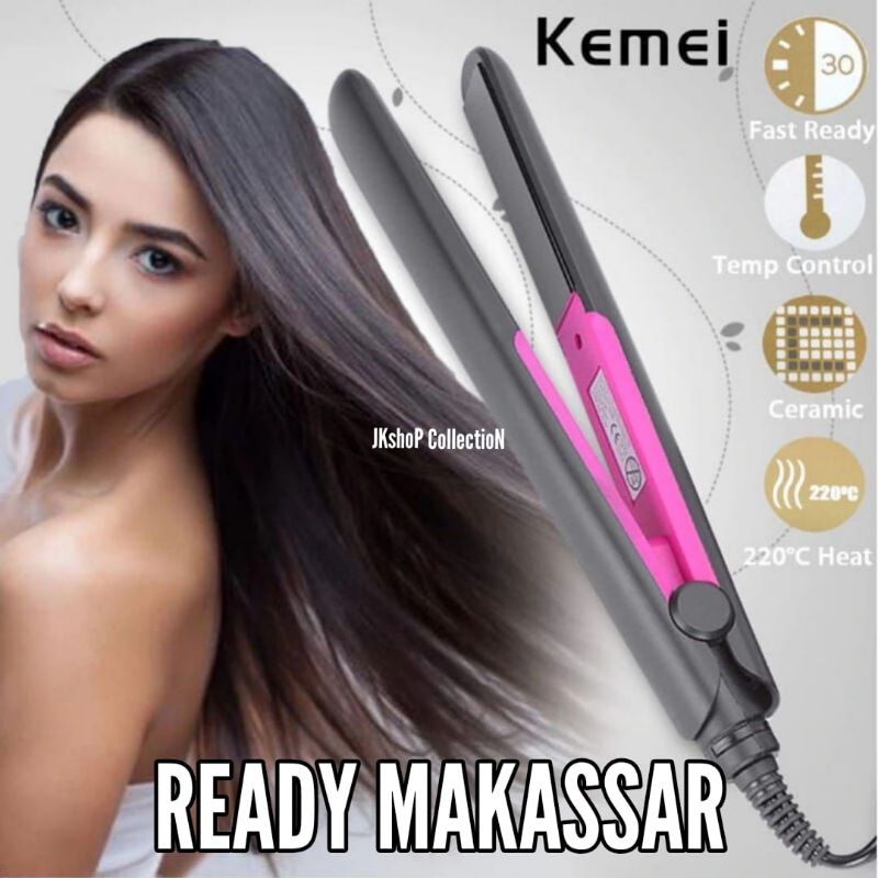 Jual Catok Rambut ORIGINAL KEMEI KM-2131 / PROFESIONAL HAIR IRON | Shopee Indonesia