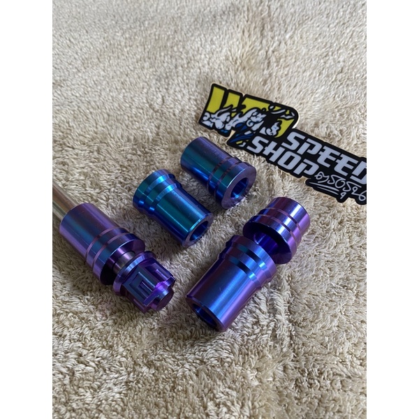 Jual gearbox atau bousing titanium as roda depan vario 125 vario 150 ...