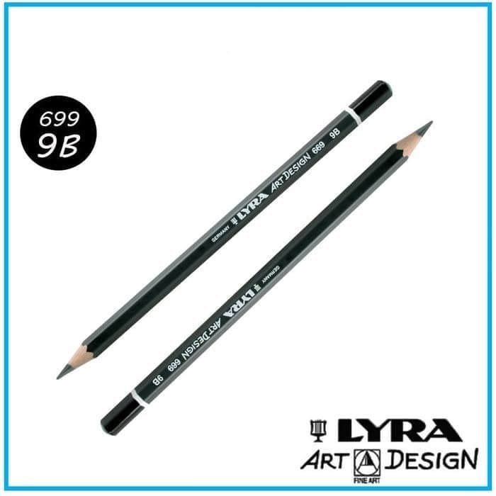Jual LYRA REMBRANDT ARTDESIGN GRAPHITE PENCIL 9B | Shopee Indonesia