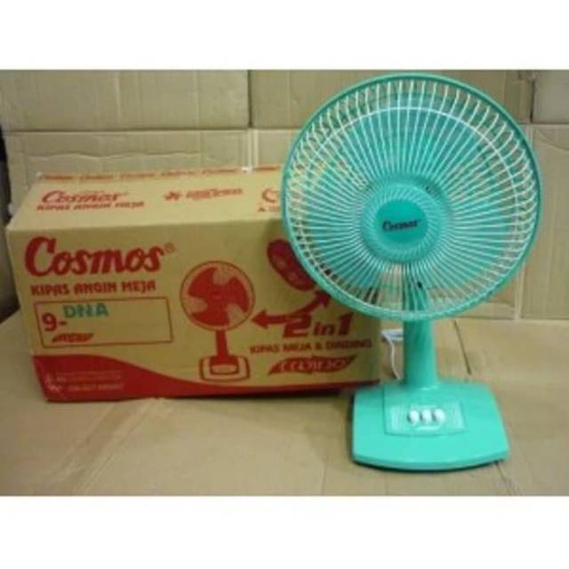 Jual Cosmos 9-DNA ONY Twino Desk Wall Fan 9 inch - 2in1 Kipas Angin ...