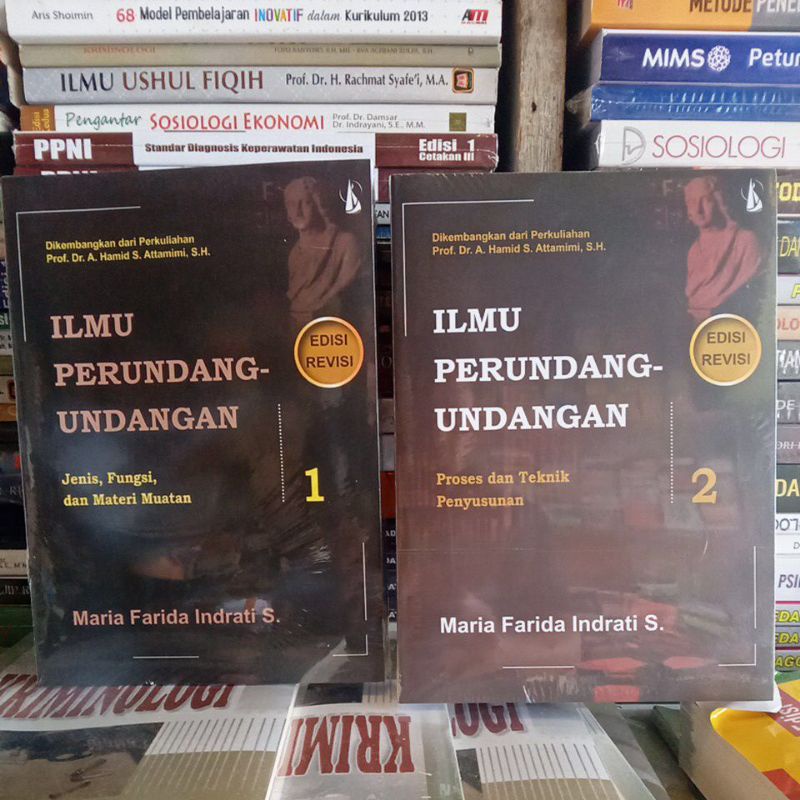 Jual SATU PAKET BUKU ILMU PERUNDANG UNDANGAN ( EDISI REVISI) BUKU 1 DAN 2 | Shopee Indonesia