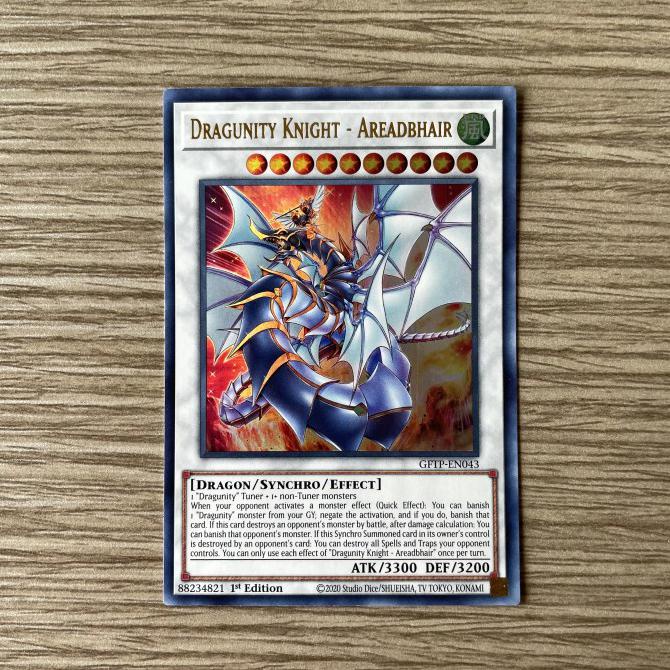 Jual Produk Unggulan] Yugioh Dragunity Knight - Areadbhair Gftp Ultra | Shopee Indonesia