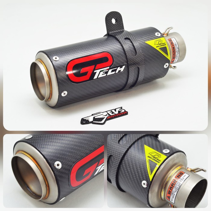 Jual MUFFLER GP TECH CORSE ZEUS INLET 51MM | Shopee Indonesia