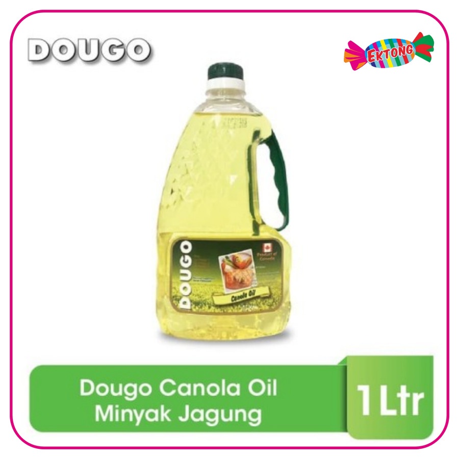Jual DOUGO 100% PURE CANOLA OIL 1 Liter | Shopee Indonesia