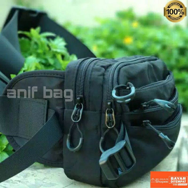 Jual TAS PINGGANG PRIA/WAISTBAG PRIA/TAS POLO HUMMER | Shopee Indonesia