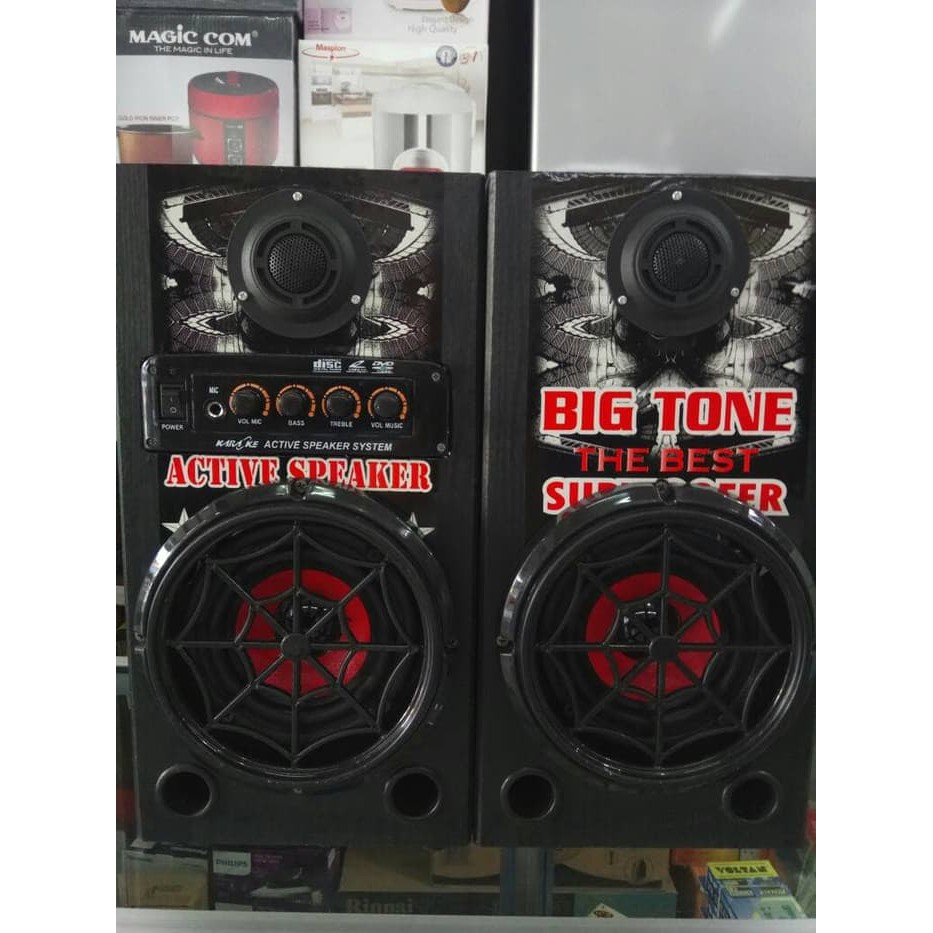 Jual speaker aktif big tone 160 mic - active speaker - speker aktif ...