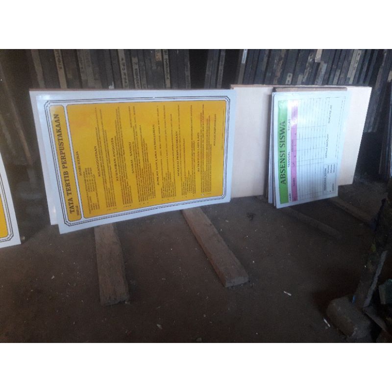 Jual papan struktur organisasi perpus sekolah | Shopee Indonesia