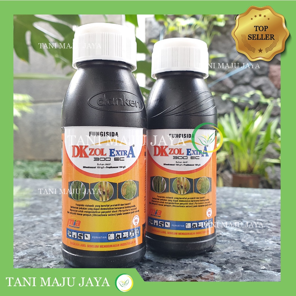 Jual Fungisida DK Zol Extra 300 EC 80ml Anti Jamur Tanaman | Shopee ...