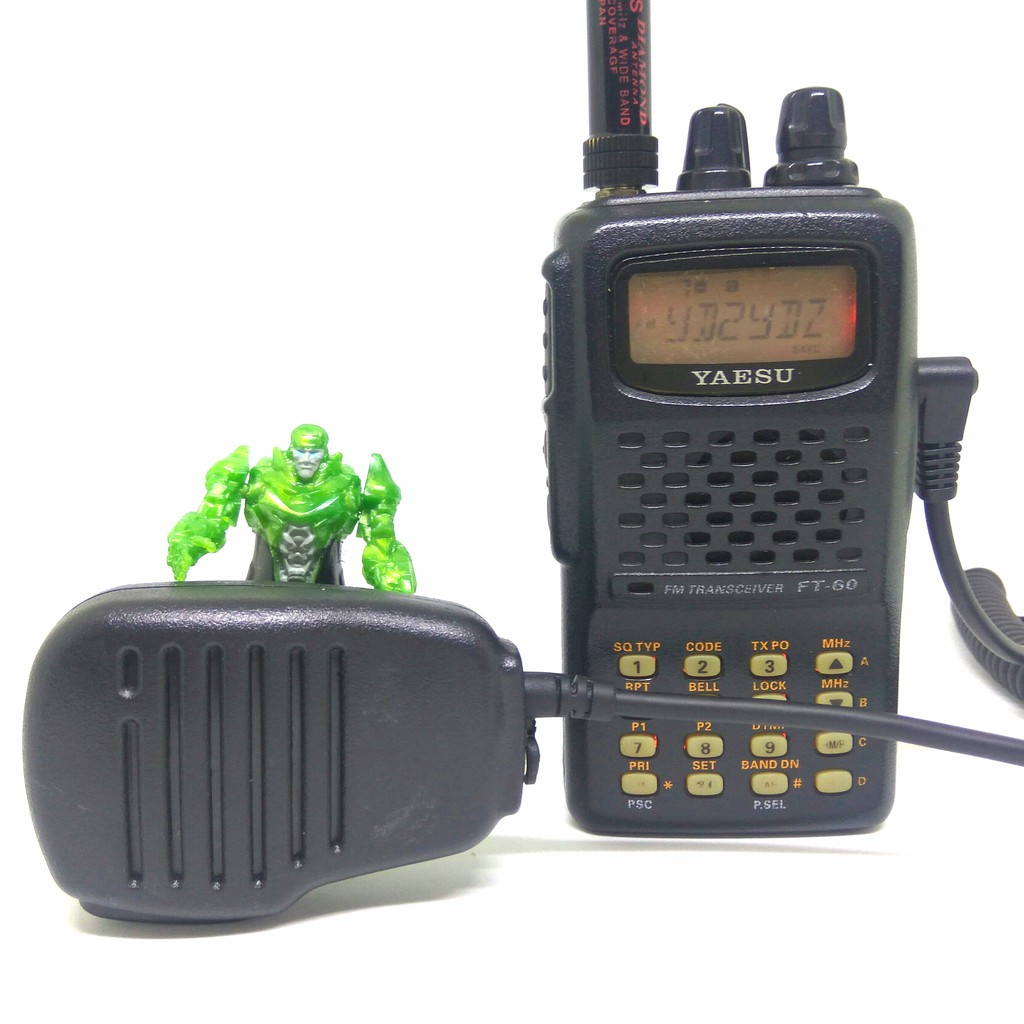 Jual extramic yaesu vertex mic microphone handmic mh34 ft60 ft250 vx3 ...