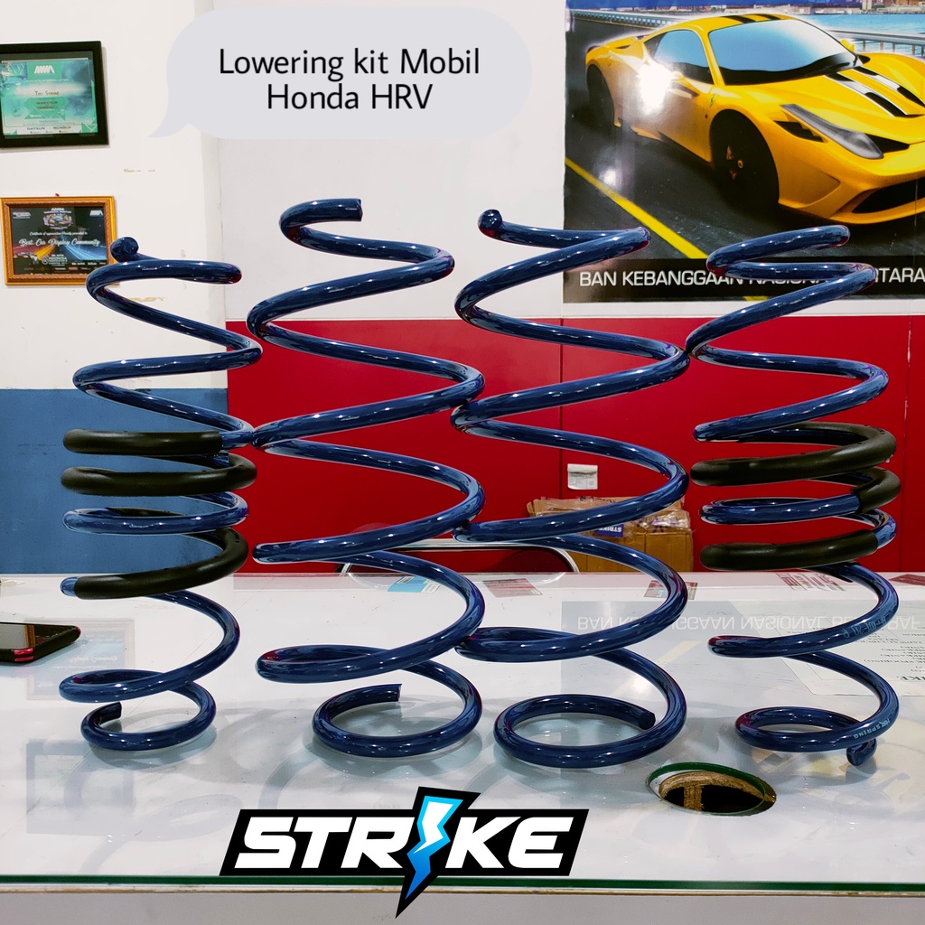 Jual LOWERING KIT HSR BLUE HONDA HRV 2015-2022 | Shopee Indonesia