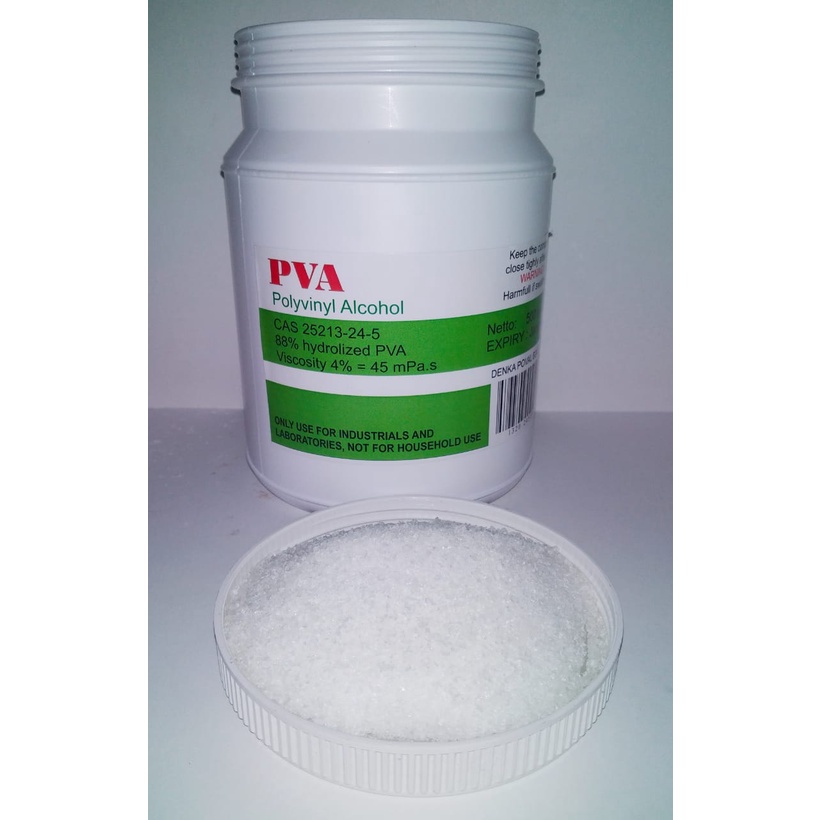 Jual PVA polivil alkohol 500g | Shopee Indonesia