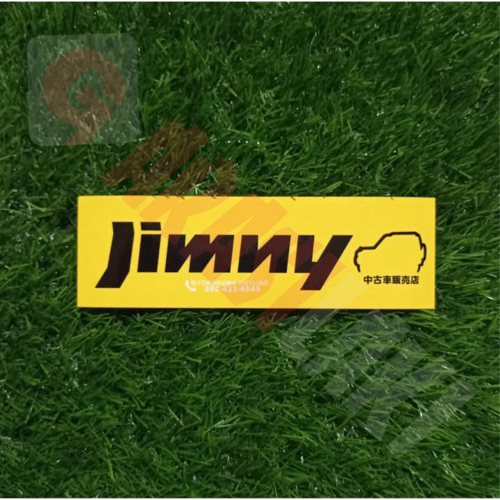 Jual STICKER JIMNY PANJANG TEMPEL DALAM KACA | Shopee Indonesia