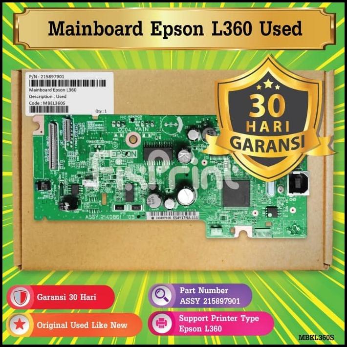 Jual Mainboard Printer Epson L360 Original Board L-360 Motherboard L360 ...