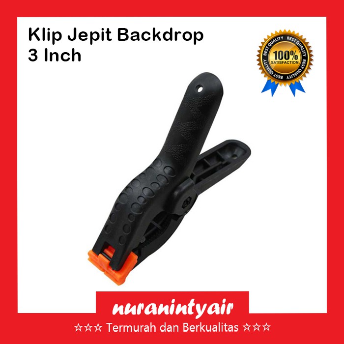Jual Penjepit Klip Background Studio 3 Inch / Klem Clamp Backdrop Jepit ...