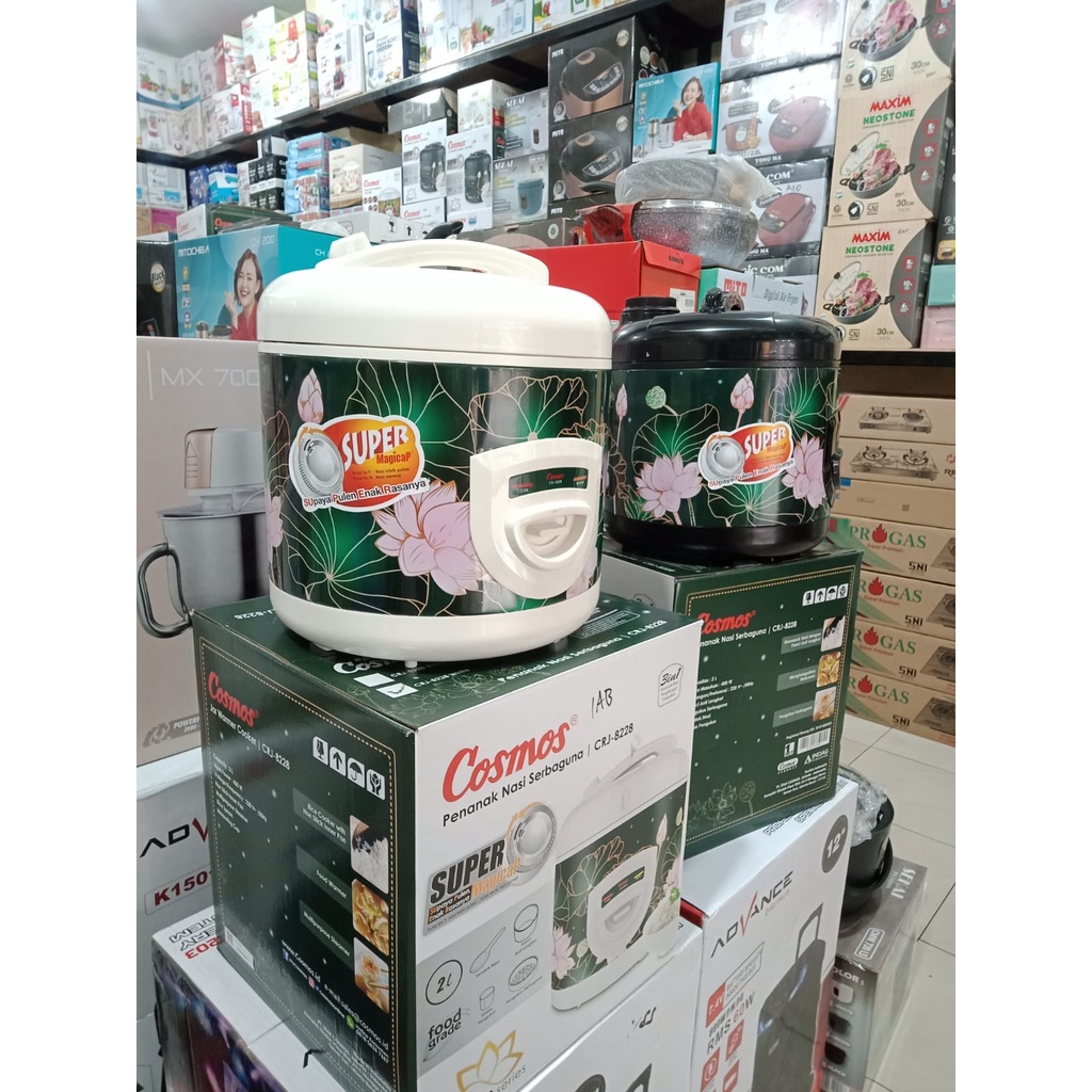 Jual COSMOS CRJ-8228 Rice Cooker / Magic Com 2 Liter TERBARU SUPER ...