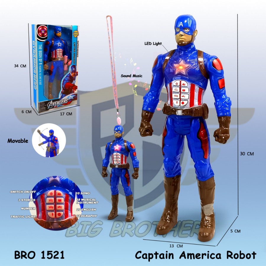 Jual Mainan Anak Robot Ironman Spiderman Captain America | Shopee Indonesia