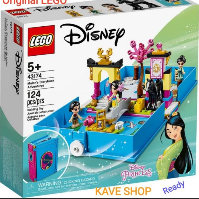 Jual LEGO 43174 Disney Princess : Mulan Storybook Adventures | Shopee ...