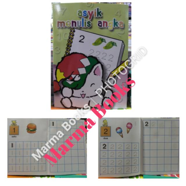Jual Buku Tulis / Buku Anak TK PAUD / Asyik Menulis Angka - Mandira ... Jual Buku Tulis / Buku Anak TK PAUD / Asyik Menulis Angka - Mandira ...