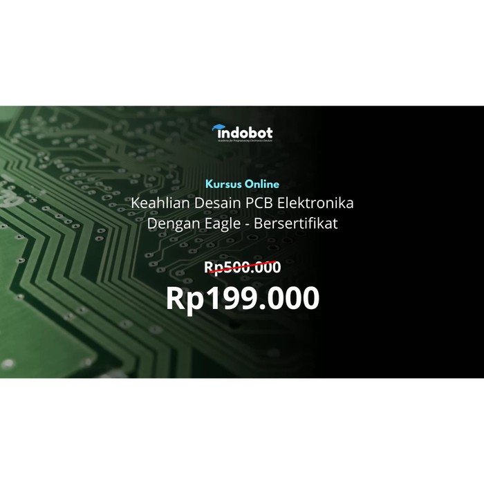Jual Belajar Desain PCB dengan Eagle - Bersertifikat | Shopee Indonesia