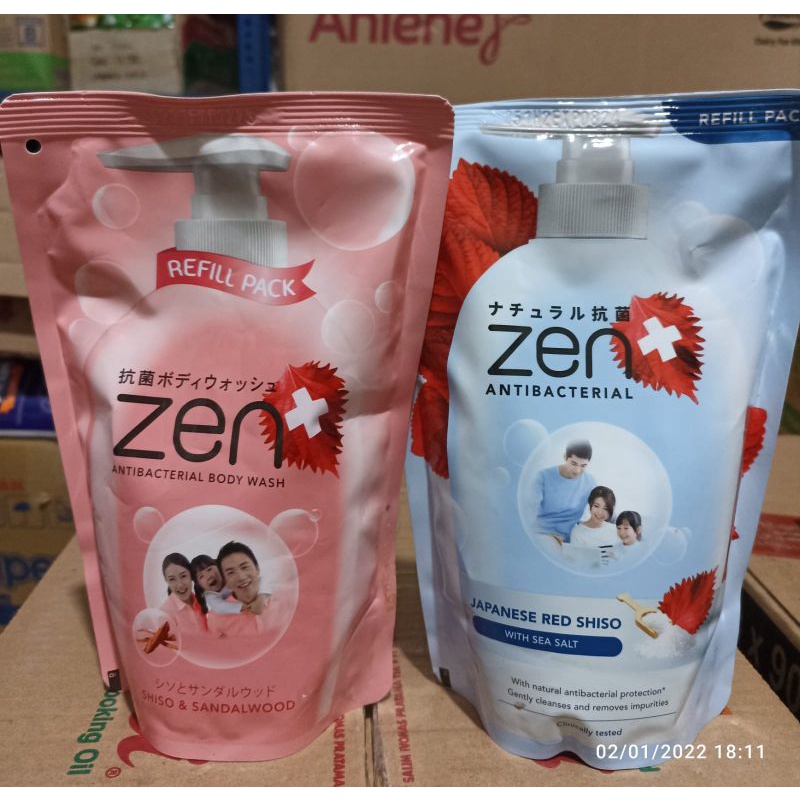 Jual ZEN BW SABUN CAIR 450ML | SHISO & SANDALWOOD | JAPANESE RED SHISO ...