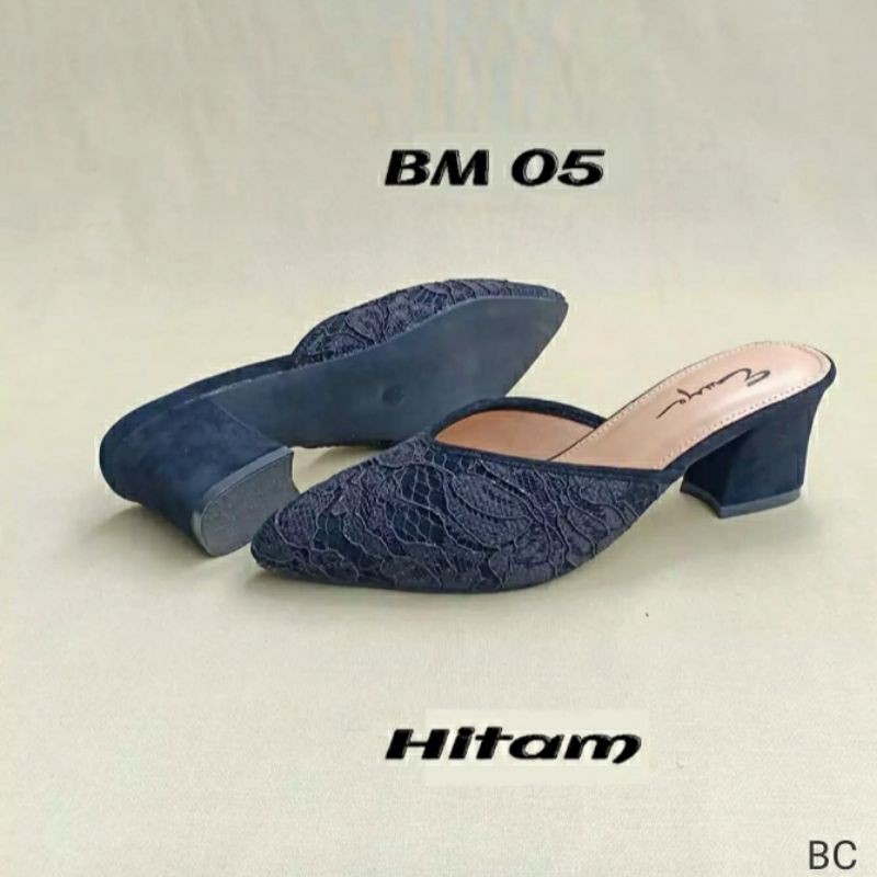Jual Emye Sepatu Sandal Wedding Shoes Brukat Glitteer Original ...