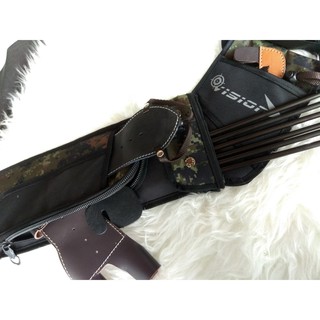 Jual Quiver Panahan Panther Green Army Quiver Samping / Tas Arrow ...