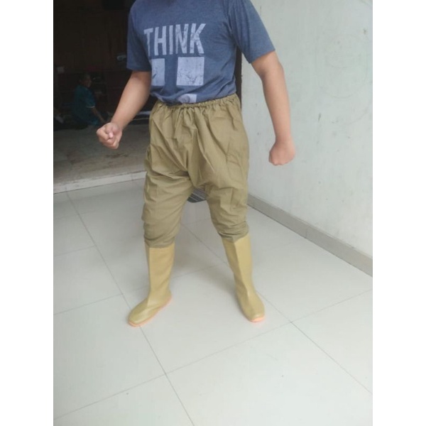 Jual SEPATU BOOT SAWAH MODEL CELANA / SEPATU BOOT TANI / SEPATU TERNAK ...