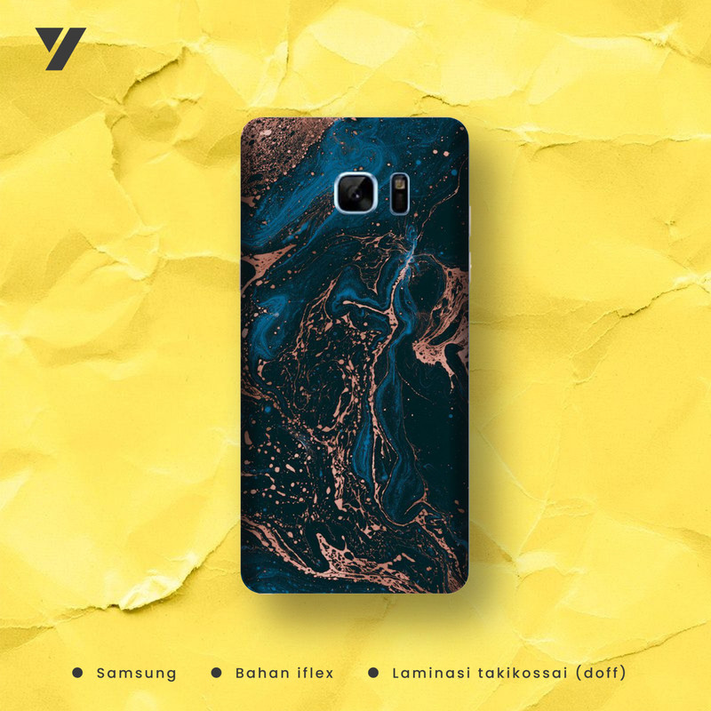 Jual Skin Case Samsung Galaxy Note FE Fullbody (2 Skin) Custom - Marble ...
