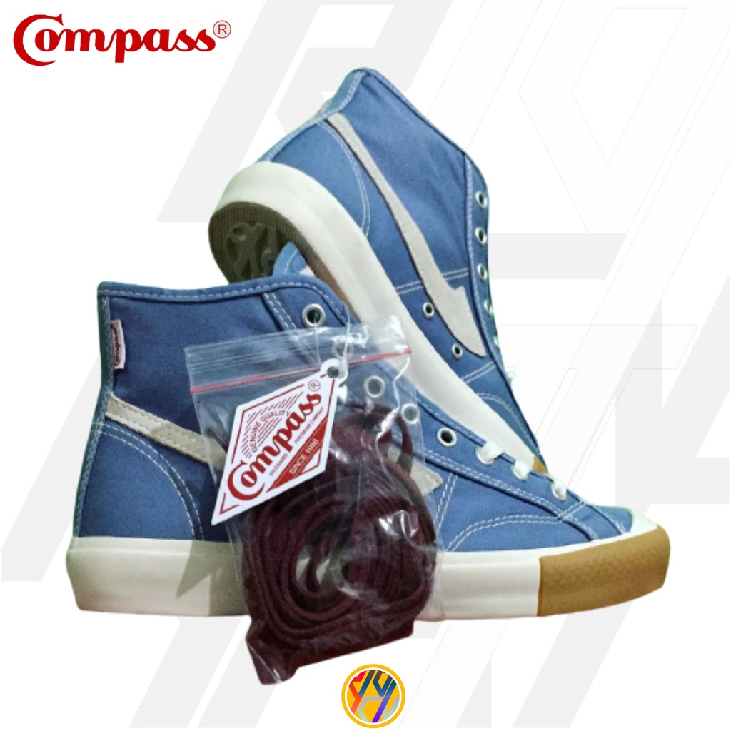 Jual SEPATU COMPASS GAZELLE BLUE SKY HIGH | Shopee Indonesia