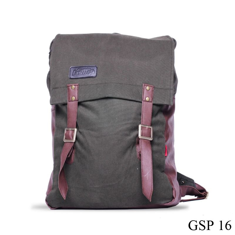 Jual Tas Keren Distro Canvas Hijau – GSP 16 | Shopee Indonesia