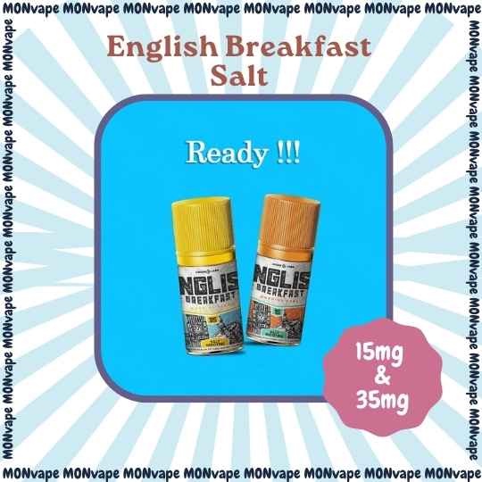 Jual ENGLISH BREAKFAST SALT SERIES 30ML BY UNION LABS E-LIQUID | Shopee ...