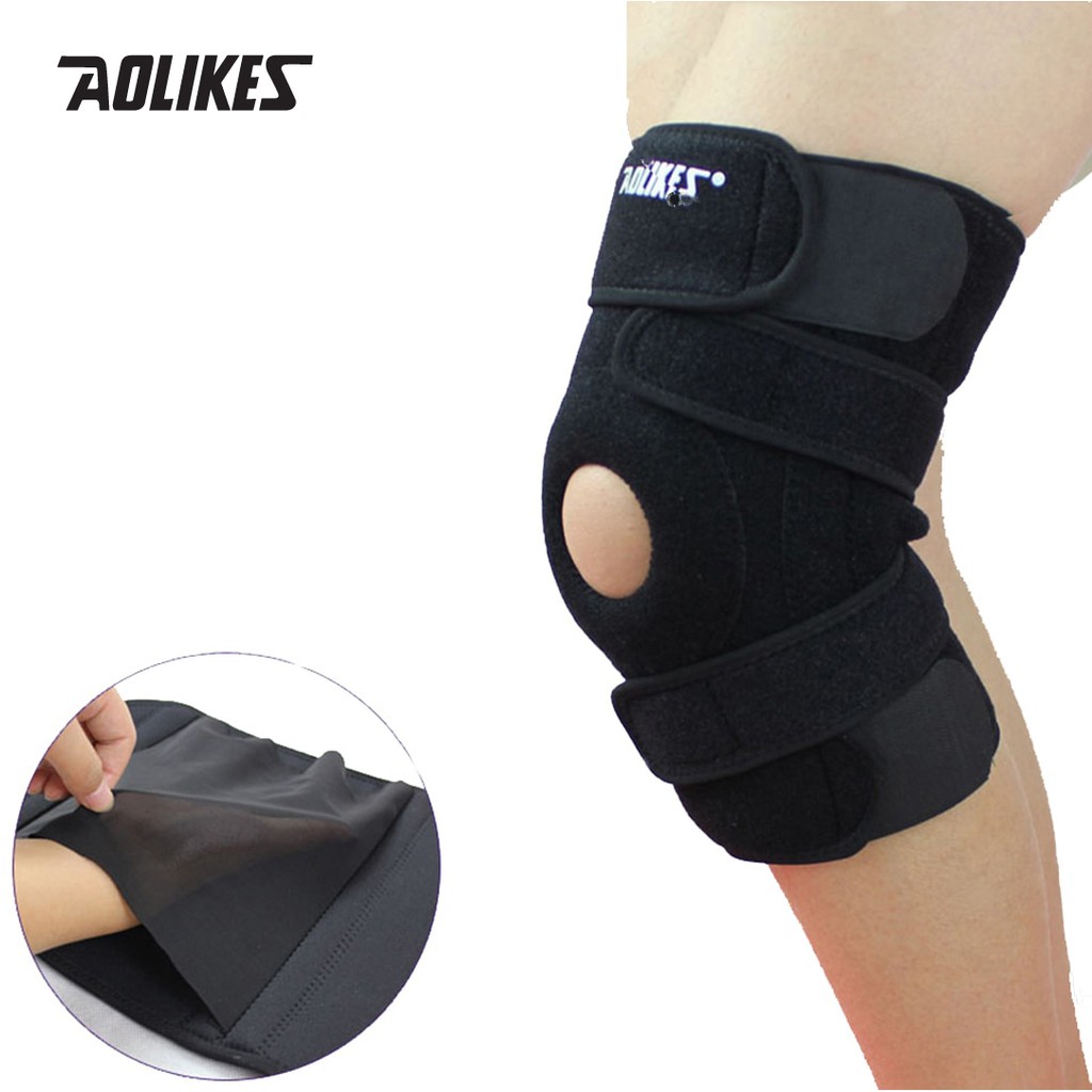 Jual Aolikes 7913 Knee Support Brace - Pelindung lutut Deker Gym ...