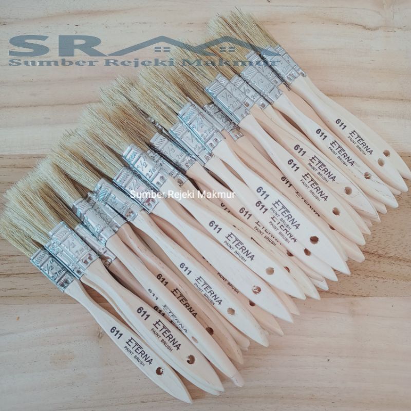 Jual Kuas 1/2" ETERNA cat 1/2" koas 1/2 in kuas kue 1/2 inch | Shopee ...