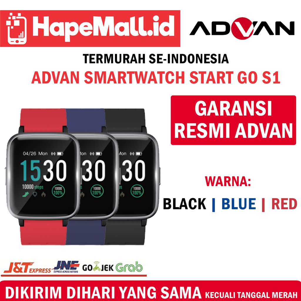 Jual ADVAN SMARTWATCH START GO S1 GARANSI RESMI ADVAN INDONESIA ...