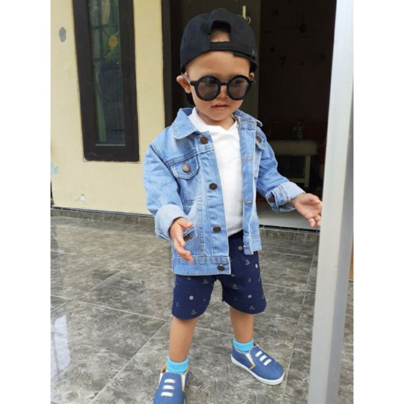Jual Jaket Jeans Anak Usia 2-7 Tahun Original Premium Distro | Shopee ...