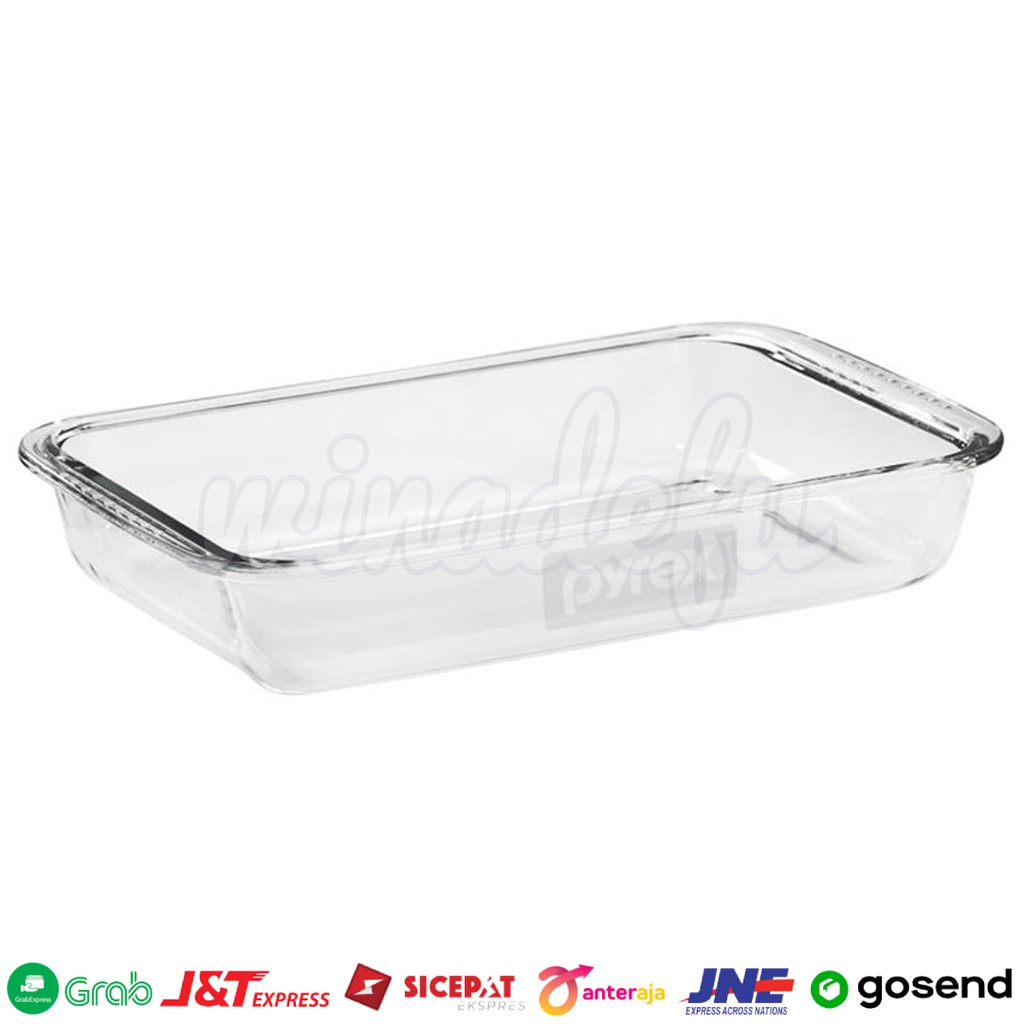 Jual LOYANG KACA PYREX 2.8L OBLONG DISH PERSEGI PANJANG TAHAN PANAS ...