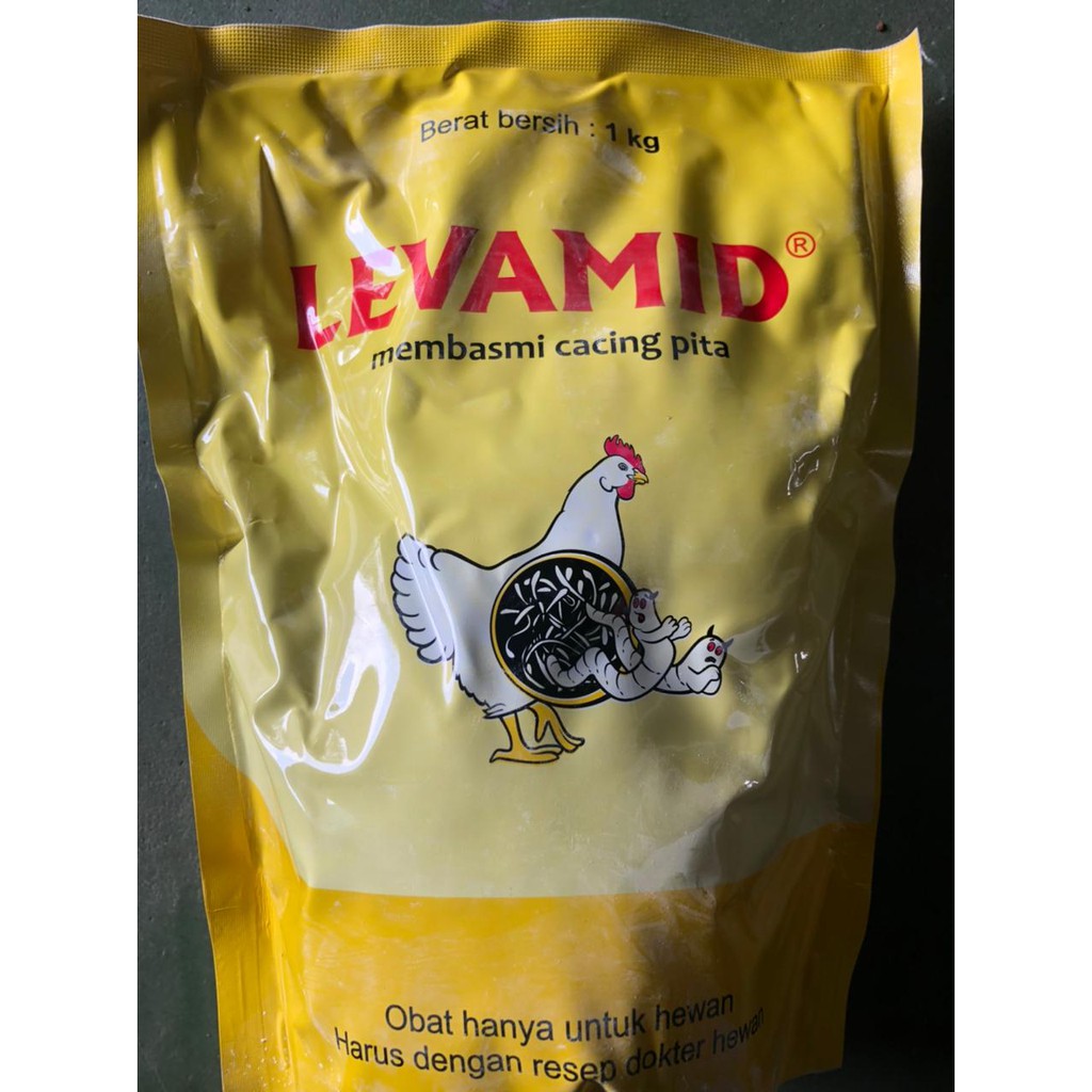 Jual Levamid Pembasmi Cacing Gilik dan Pita Unggas merk Medion | Shopee ...