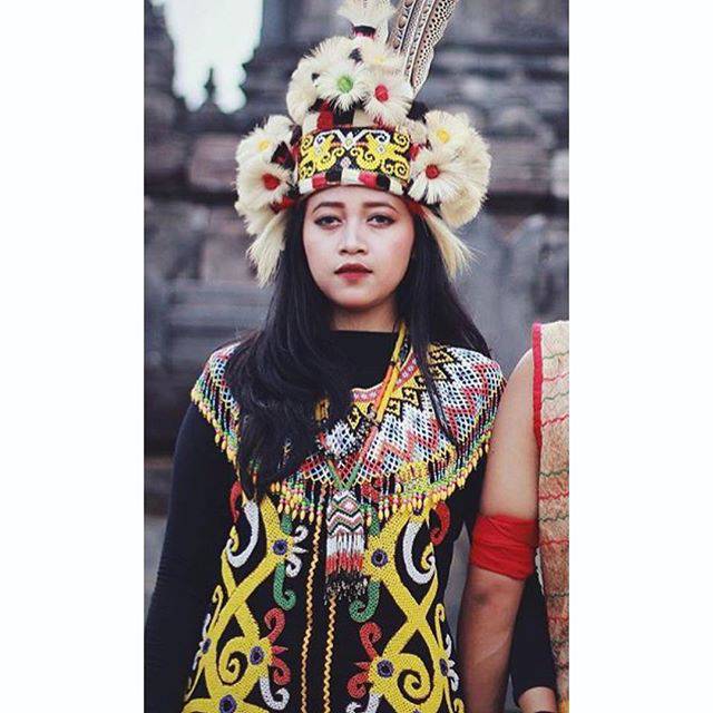 Jual Hiasan Kepala / Topi Suku Dayak - Bluko | Shopee Indonesia