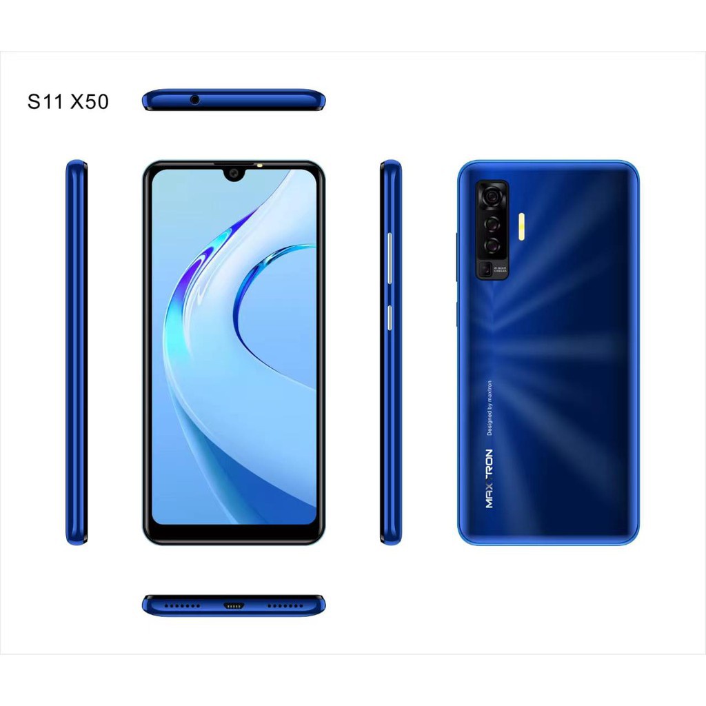 Jual Maxtron S11 X50 6.26'' RAM 3GB/16GB 4G Smart Phone Android Garansi ...