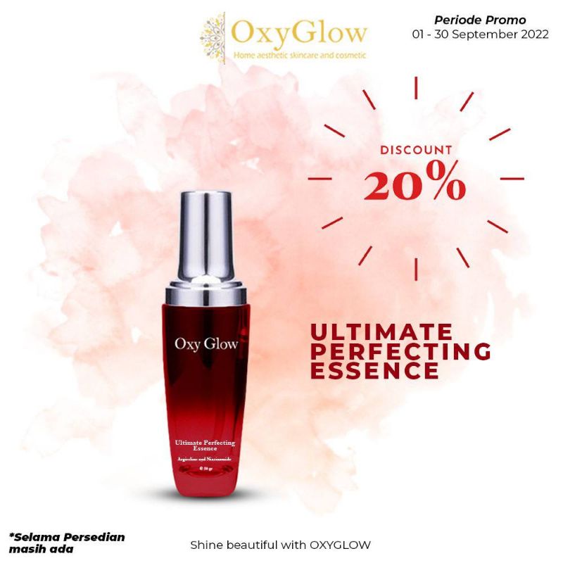 Jual OXY GLOW ULTIMATE PERFECTING ESSENCE WITH NIACINAMIDE | Shopee Indonesia