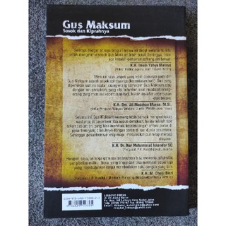 Jual Sejarah Biografi Gus Maksum Lirboyo Guru Besar pencak Silat Gasmi ...