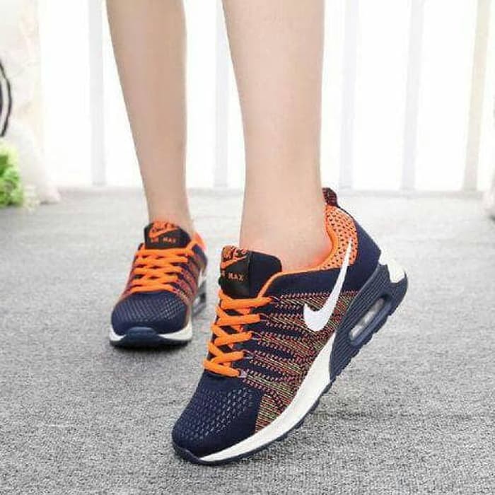 Jual NIKE AZUMA (BIRU ORANGE) | Shopee Indonesia