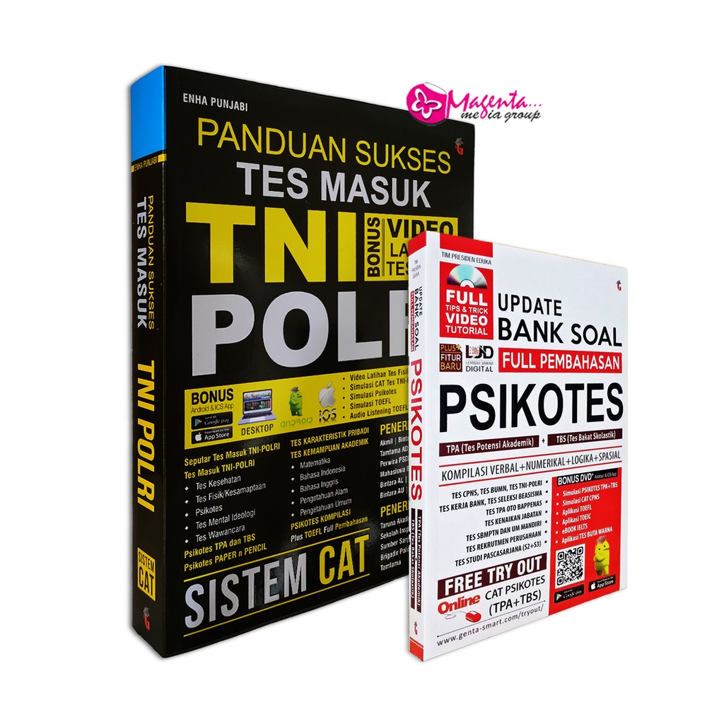 Jual Buku Tes Tni Polri Panduan Sukses Tes Masuk Tni Polri Sistem Cat