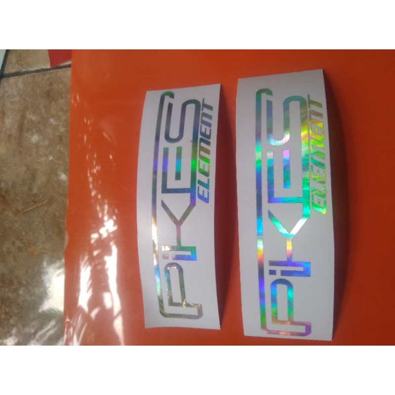 Jual Cutting Sticker Element Pikes Gen 2 Hologram | Shopee Indonesia